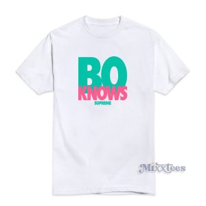 Grab it fast our product BO KNOWS SUPREME T-Shirt - Mixxtees.com