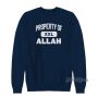 GRAB IT FAST Property Of Allah Sweatshirt for Unisex - Mixxtees.com