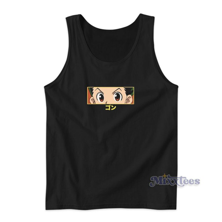 Hunter X Hunter Gon Eyes Tank Top for Unisex - Mixxtees.com