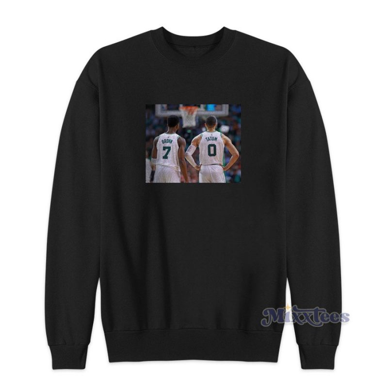 Jayson Tatum and Jaylen Brown Sweatshirt for Unisex - Mixxtees.com