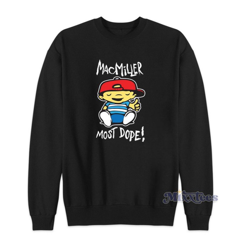 Mac Miller Most Dope Sweatshirt for Unisex - Mixxtees.com
