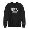 Thicc Lizzy Body Positive Hard Rock Classic Metal Sweatshirt - Mixxtees.com