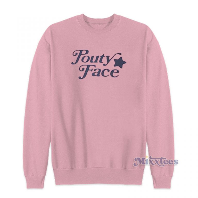 GRAB IT FAST Addison Rae Pouty Face Sweatshirt - Mixxtees.com