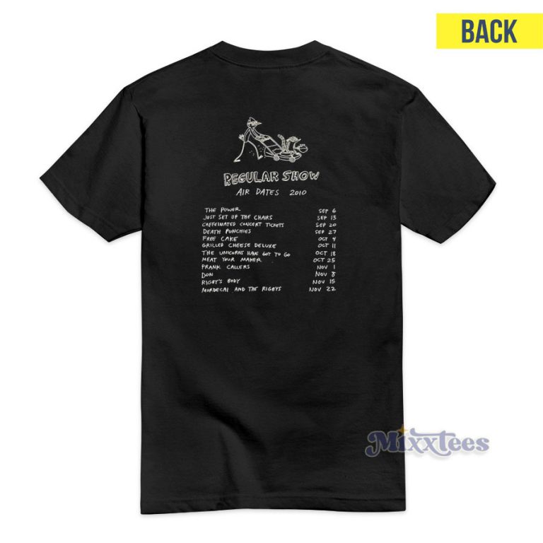 Regular Show Season One T-Shirt - For Men or Women - Mixxtees.com