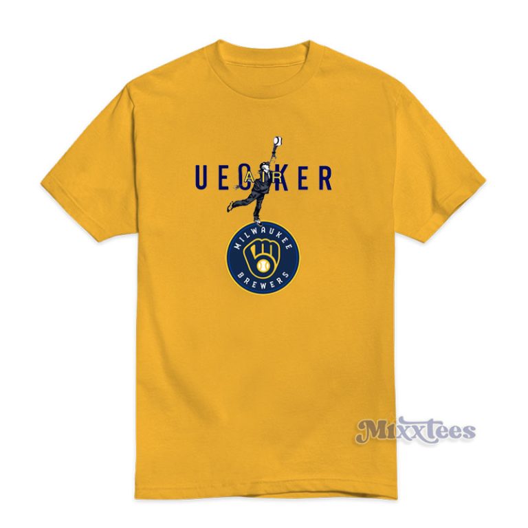 Air Uecker Milwaukee Brewers T-Shirt For Unisex - Mixxtees.com