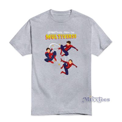 Spider Man No Way Home Multiverse 3 Spiderman T-Shirt - Mixxtees.com