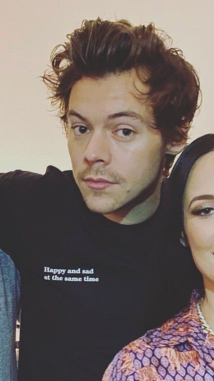Harry Styles Happy Sad Face