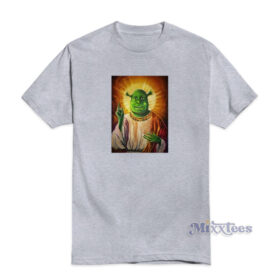 Shrek Jesus Meme T-Shirt For Unisex - Mixxtees.com